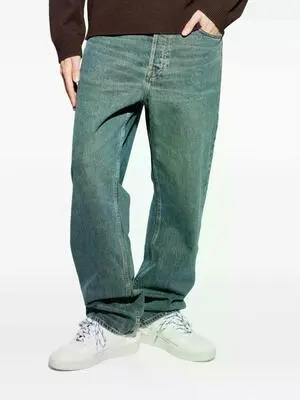 SAMSOE SAMSOE Saeddie Button-fastening Jeans - Blue