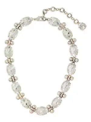ROXANNE ASSOULIN The Jumping Jack Flash Collar Necklace - Silver