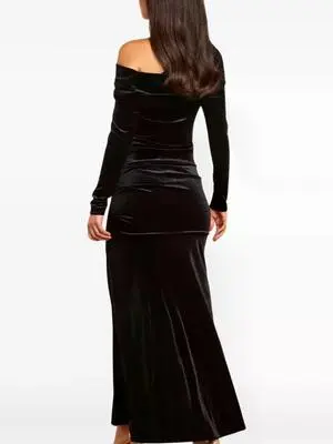 NEEDLE & THREAD Nova One-shoulder Maxi Dress