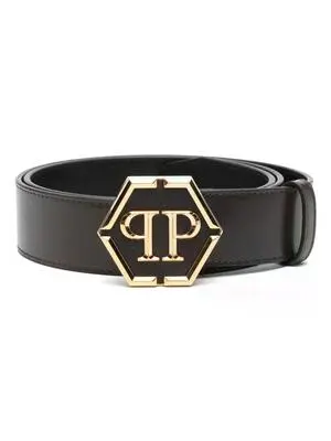 Philipp Plein Logo-buckle Belt - Brown