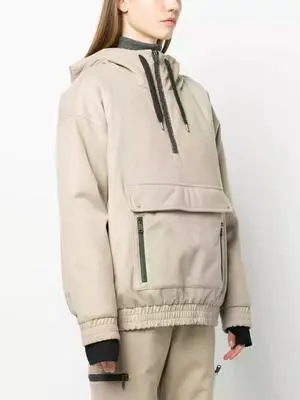 Brunello Cucinelli Half Zipped Long-sleeve Hoodie