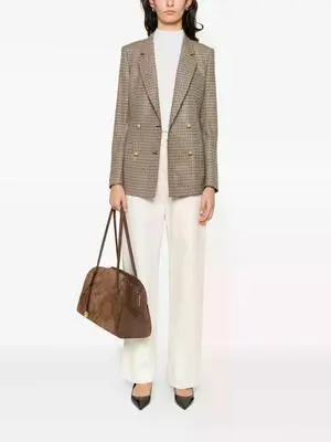 Tagliatore Double-breasted Check Jacket