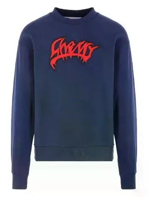 CHERRY WORLD Logo Crew-neck Sweatshirt