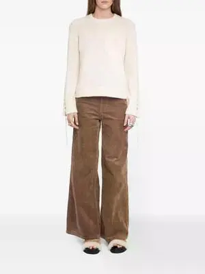 Zadig&Voltaire Wool Cashmere Blend Sweater - Neutrals