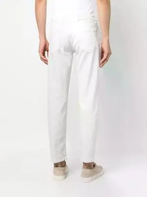 Eleventy Mid-rise Straight-leg Trousers
