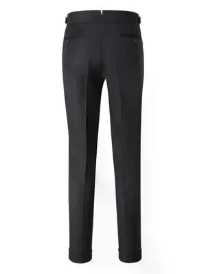 Scabal Button Detailed Trousers