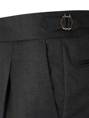 Scabal Button Detailed Trousers