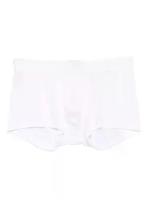 Sunspel Logo Waistband Boxers - White