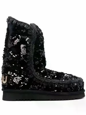 Mou Eskimo 24 Velvet Sequin Boots