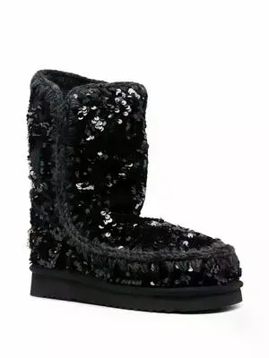 Mou Eskimo 24 Velvet Sequin Boots