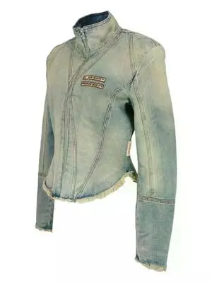 Off-White Logo Denim Jacket