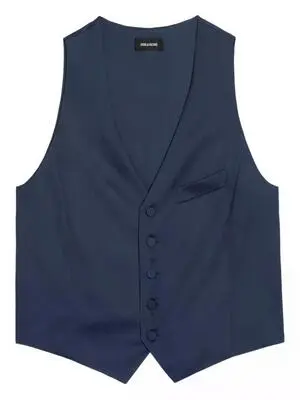 Zadig&Voltaire Button Detailed Waistcoat