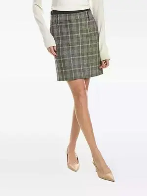 Brunello Cucinelli Plaid Mini Skirt