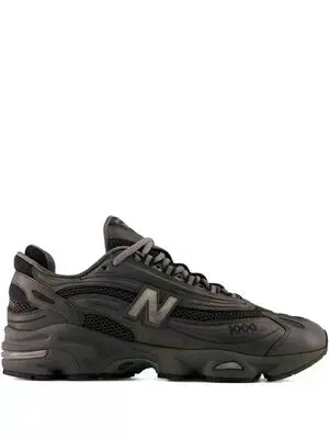 NEW BALANCE 1000 Mesh Overlay Sneakers - Black