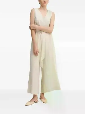 BENETTON Sleeveless Jumpsuit With Tie Waist