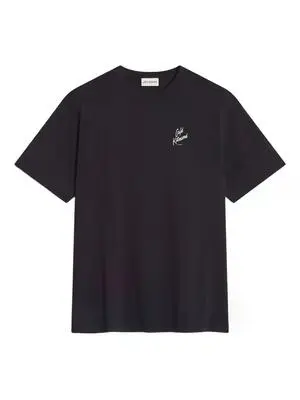Maison Kitsuné Café Kitsuné Logo T-shirt - Black