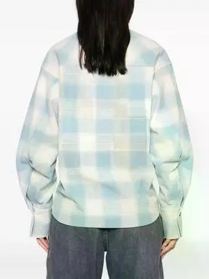 Attico Eliza Checked Shirt