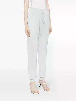 TEDDY CASHMERE Milano Cashmere Track Pants - Blue