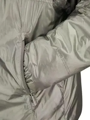Herno Hooded Metallic Jacket - Silver