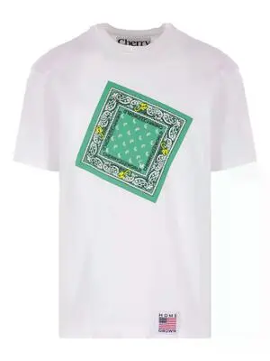 CHERRY WORLD Bandana Graphic-print T-shirt