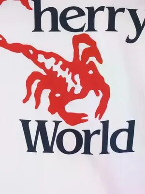 CHERRY WORLD Bandana Graphic-print T-shirt