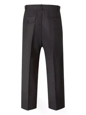 SETCHU Pocket Belt-loop Trousers