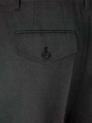 SETCHU Pocket Belt-loop Trousers