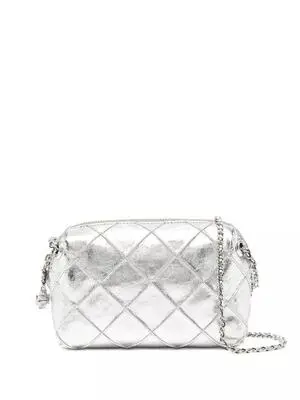 Tory Burch Silver Tone Cross Body Bags