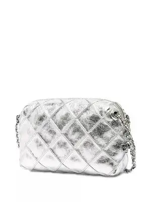 Tory Burch Fleming Crossbody Bag - Silver