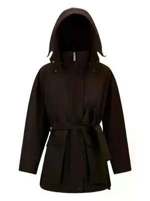 Herno Belted Hooded Jacket