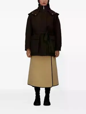 Herno Belted Hooded Jacket