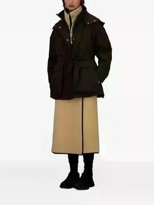Herno Belted Hooded Jacket