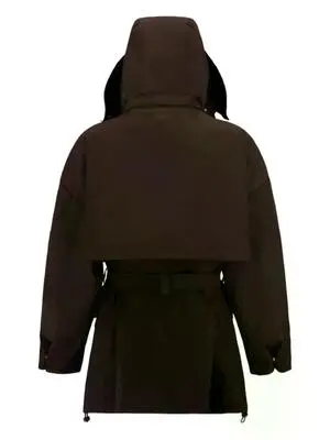 Herno Belted Hooded Jacket