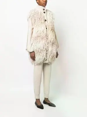 Brunello Cucinelli Fringed Knit Vest