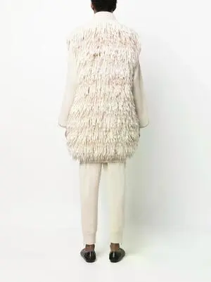 Brunello Cucinelli Fringed Knit Vest