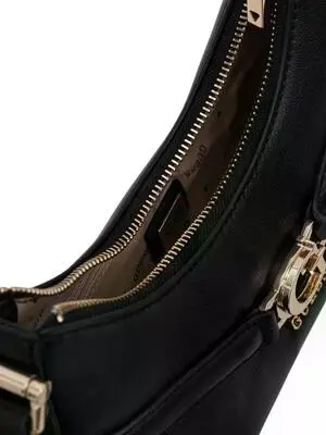 Guess Logo-plaque Shoulder Bag - Black