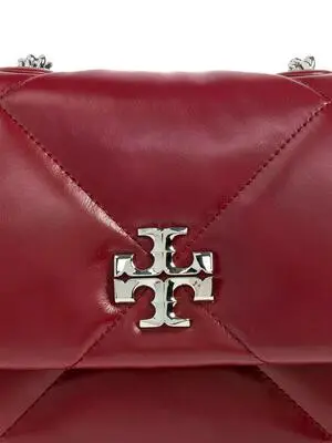 Tory Burch Kira Diamond Quilt Chain Shoulder Bag - Red