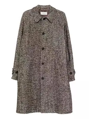 Officine Générale Button Herringbone Coat