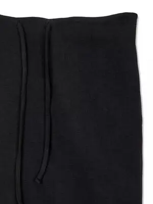 STUDIO TOMBOY Back-slit Long Skirt - Black