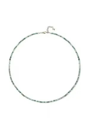 Mateo Emerald Beaded Necklace - Green