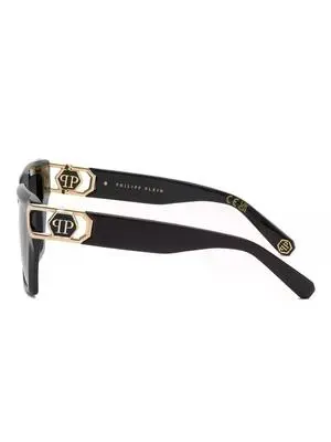 Philipp Plein Logo-plaque Sunglasses