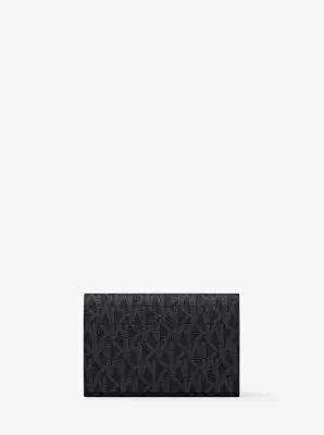 Michael Kors Hudson Signature Logo Card Case