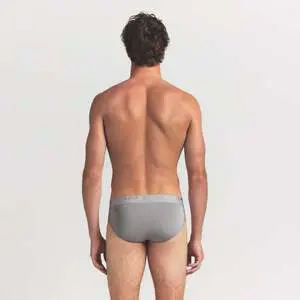 SKIMS Stretch Brief 3 Pack - Gunmetal Multi