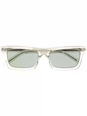 Saint Laurent Square-Frame Sunglasses Neutrals