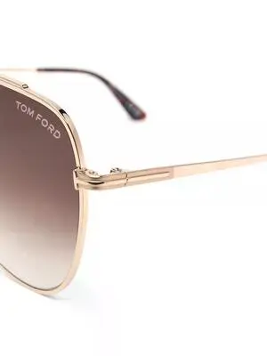 TOM FORD Pilot-frame Gradient Sunglasses