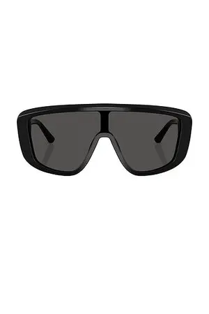 Dolce & Gabbana Shield Sunglasses - Black