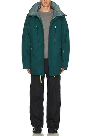 WHITESPACE Recycled Polyester Ripstop Parka Jacket - Atlantic Deep