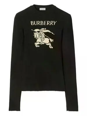 Burberry Long Sleeve Crew-neck Sweater