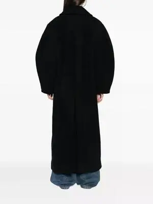 GANNI Oversized Long Pea Coat