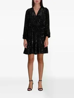BOSS Sequin-embellished Mini Dress